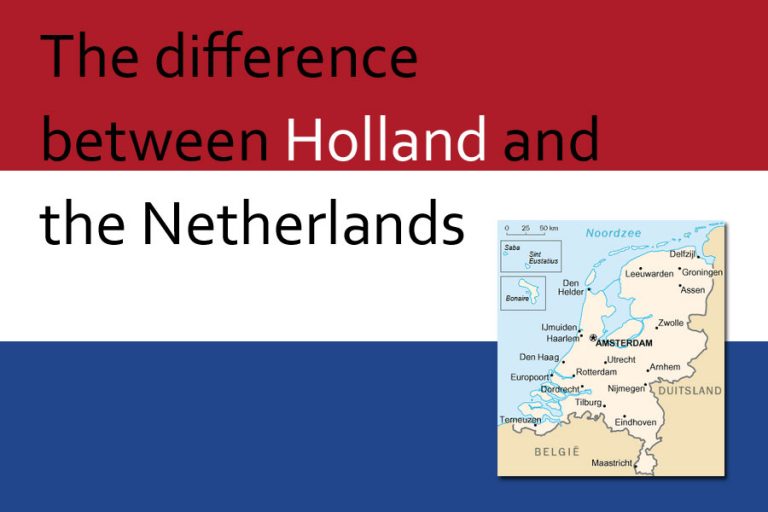 The difference between Holland and the Netherlands - Dutch Clogs